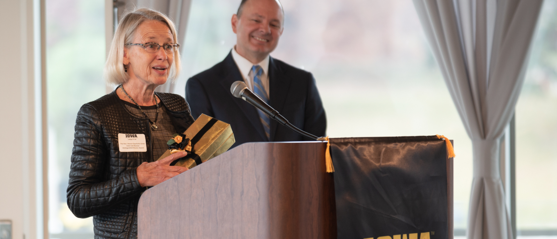 No joke: Hon. Sharon Soorholtz Greer (82JD) is serious about service ...